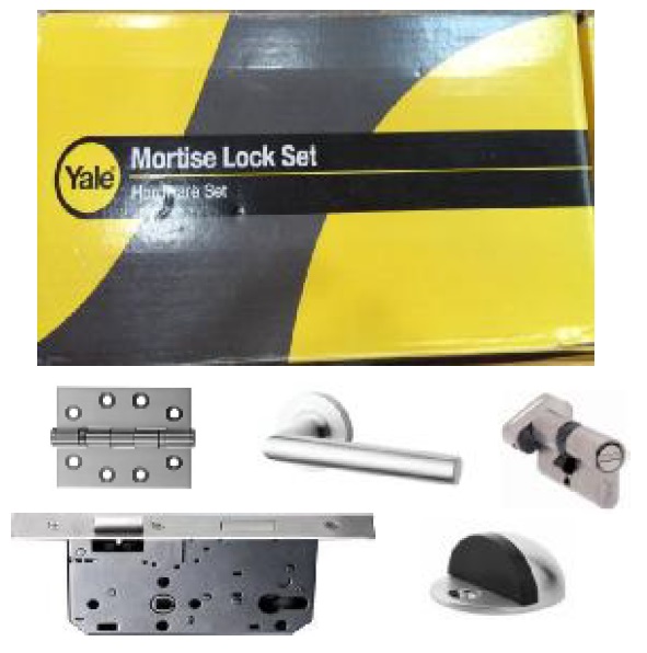 Mortise Lock Set 5 in 1 | Yale Mortise Lock Set 5 in 1 | Yale